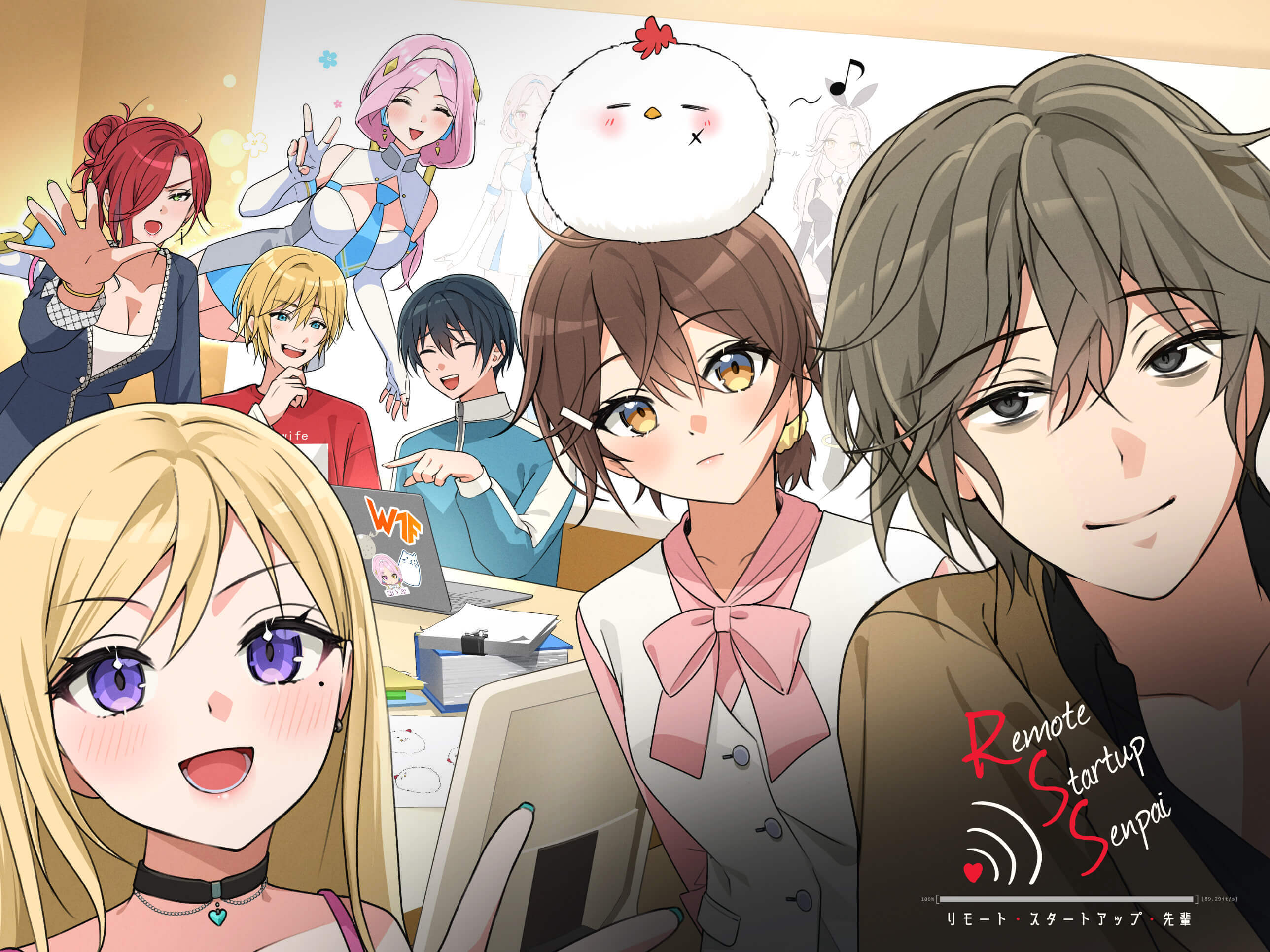 About | Remote Startup Senpai Anime Series
